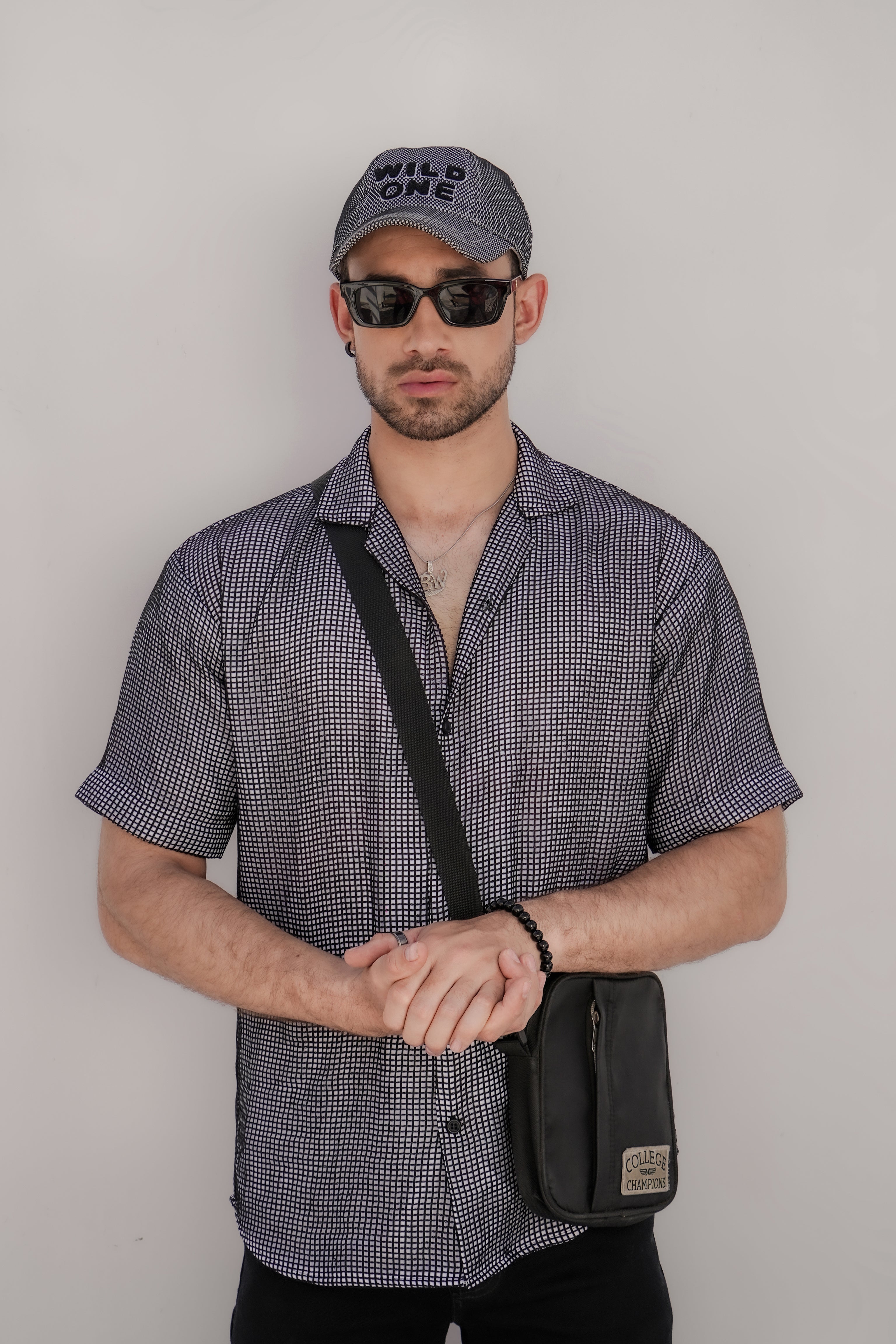 Blackenwhite Signature Net Shirt - Blackenwhite